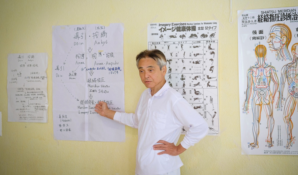 The Hua Tuo Jia Ji points | Ryoho Shiatsu